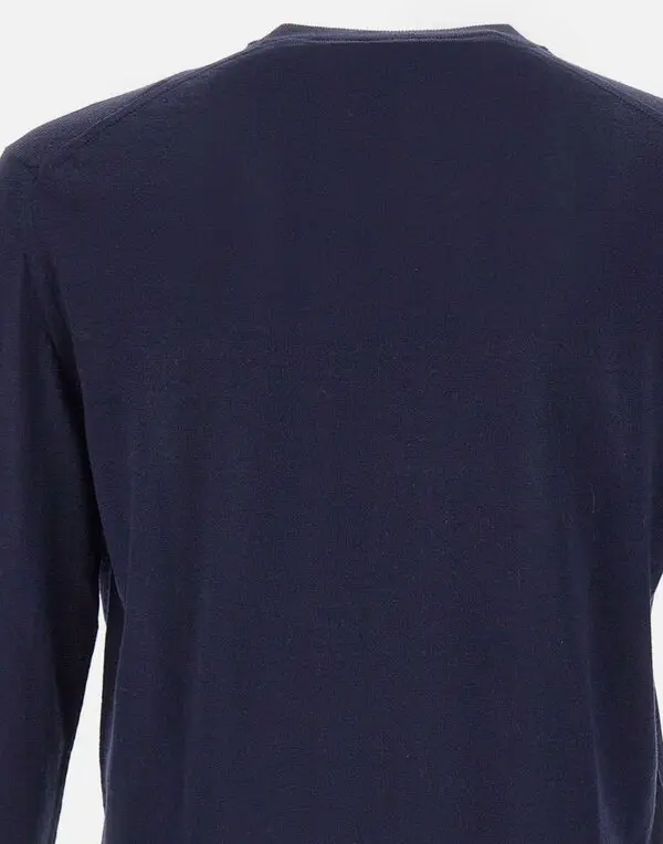 Eleventy Crew Neck Knitwear - Black