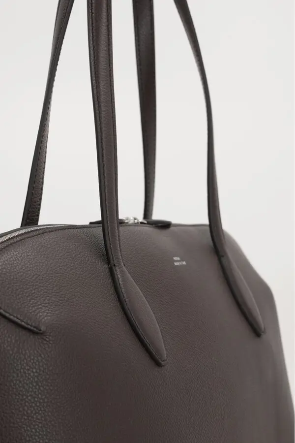 TOTEME Day Tote Bag With Zip Closure - Black