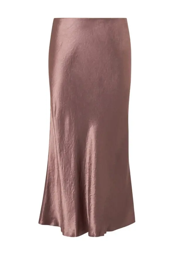 Max Mara Alessio Satin Maxi Skirt
