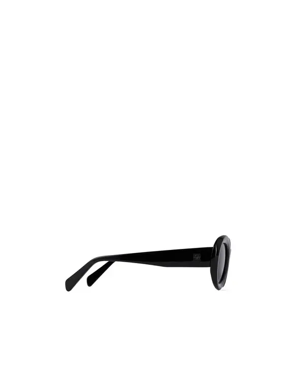 TOTEME Oval Frame Sunglasses - Black