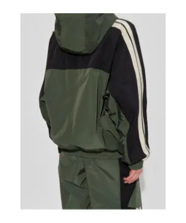 Palm Angels Logo Printed Hooded Jacket