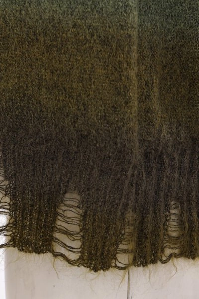SONG FOR THE MUTE Distressed Striped Oversized Jumper