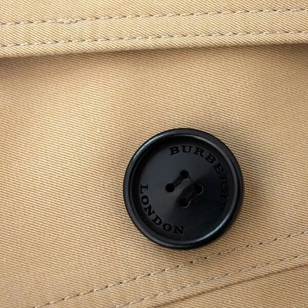 Burberry Double-breasted Cotton Trench Coat