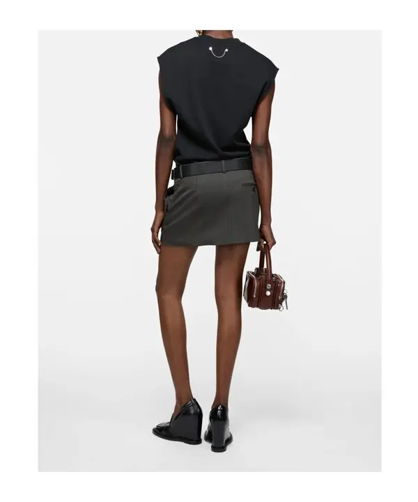 Acne Studios Cotton Panelled Mini Dress