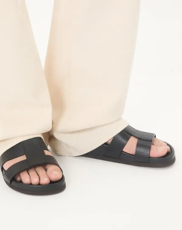 Valentino Garavani Studshield Slip-on Slide Sandals