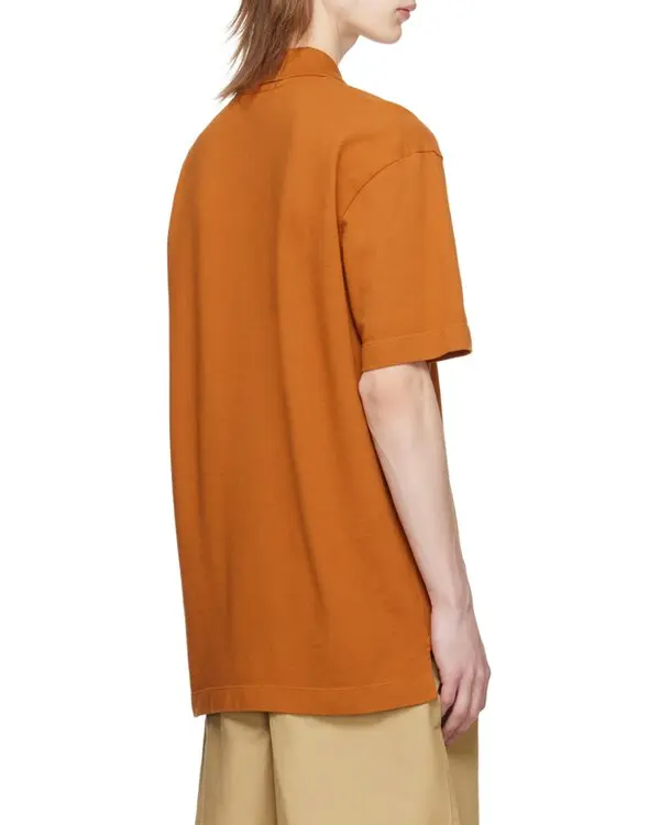 Maison Kitsuné Bold Fox Head Patch Polo Shirt