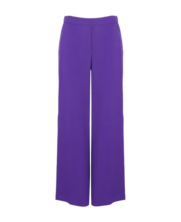 P.a.r.o.s.h High-waisted Wide-leg Pants - Blue