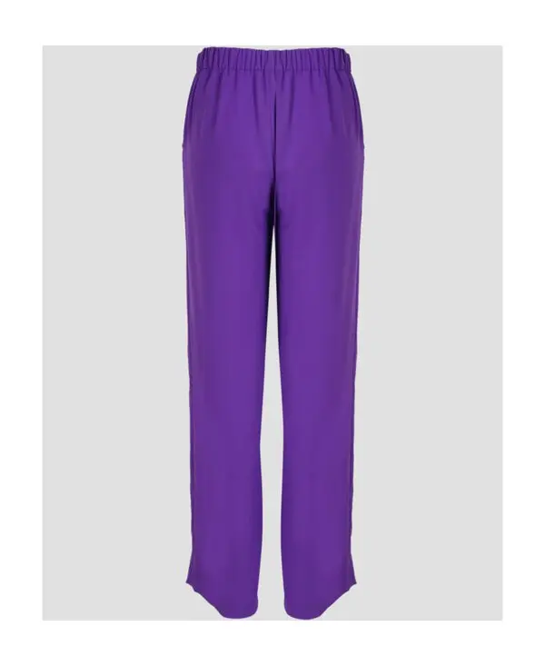P.a.r.o.s.h High-waisted Wide-leg Pants - Blue