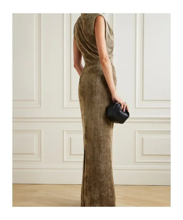 Tove Sleeveless Cowl Neck Maxi Dress