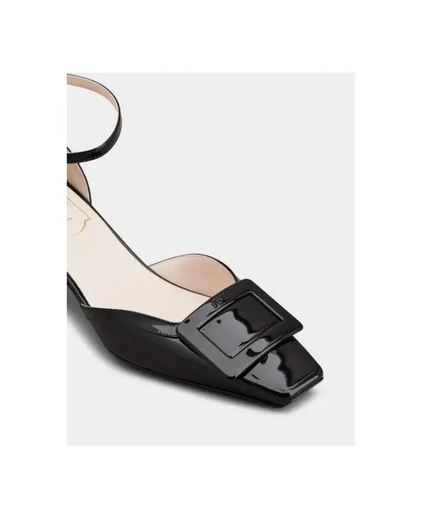 ROGER VIVIER Belle Vivier Ankle Strap Pumps - Black