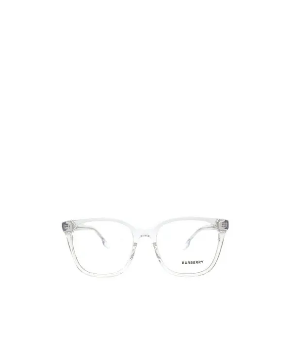 Burberry Square Frame Eyeglasses - Transparent Color