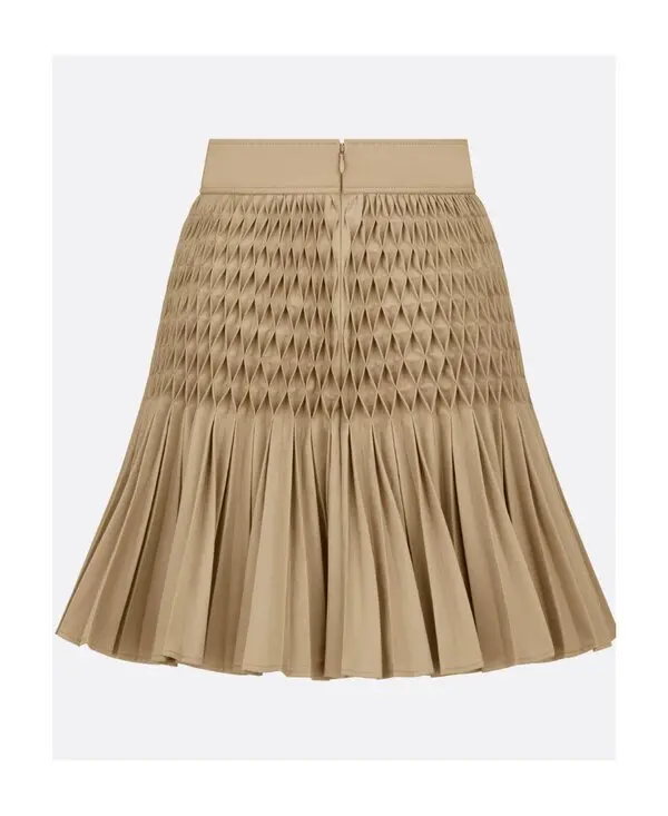 Dior Pleated Trumpet Silhouette Skirt