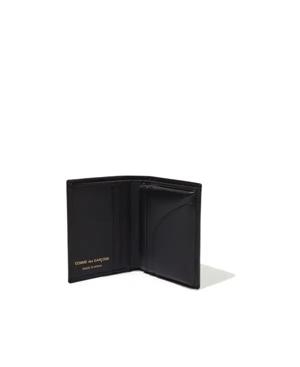 Comme Des Garçons Logo Wallet - Black