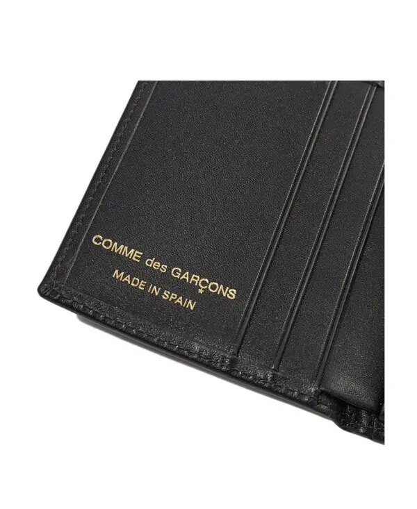 Comme Des Garçons Logo Wallet - Black