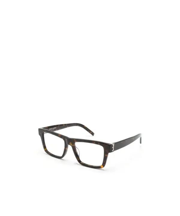 Saint Laurent Square Frame Glasses - Black