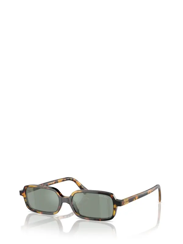 Miu Miu Rectangular Frame Sunglasses - Gray