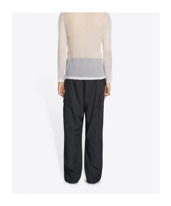 Dries Van Noten Water Repellent Drawstring Cargo Trousers