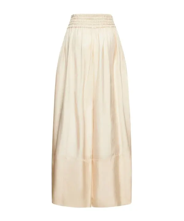 JIL SANDER Wide Leg Drawstring Pants