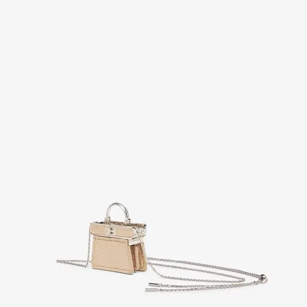 Fendi Decorated Pendant Necklace
