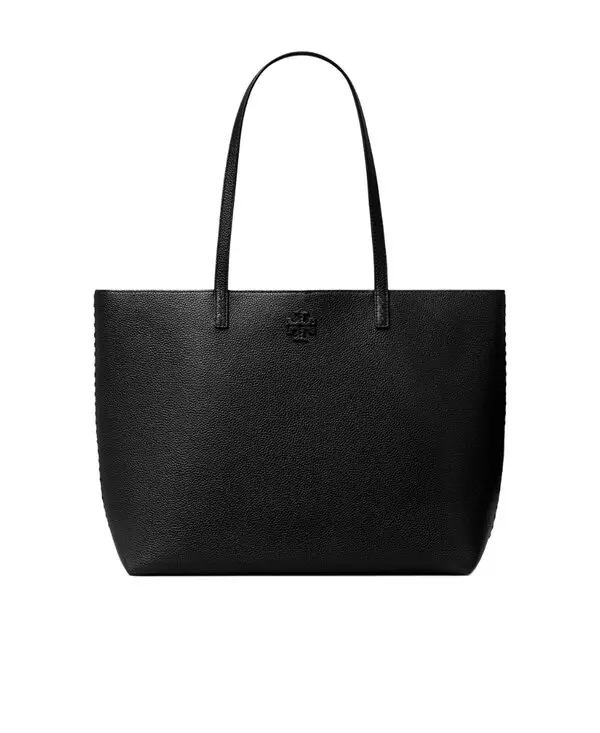 Tory Burch Mcgraw Logo Patch Tote Bag
