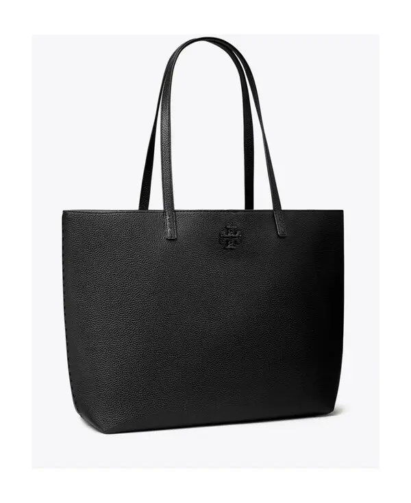 Tory Burch Mcgraw Logo Patch Tote Bag