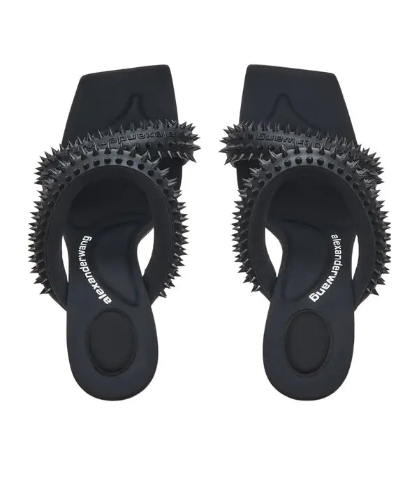 Alexander Wang Julie Studded Sandals - Black