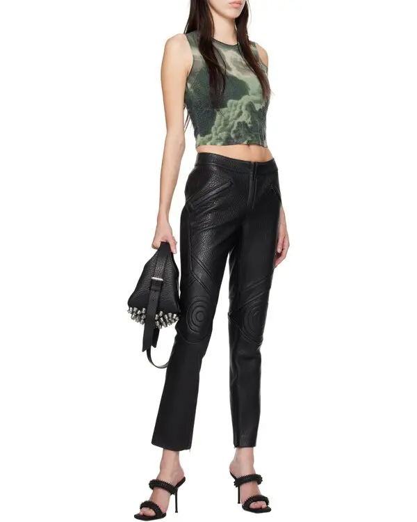Alexander Wang Julie Studded Sandals - Black