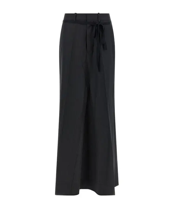 MAISON MARGIELA Raw-cut Wrap Skirt