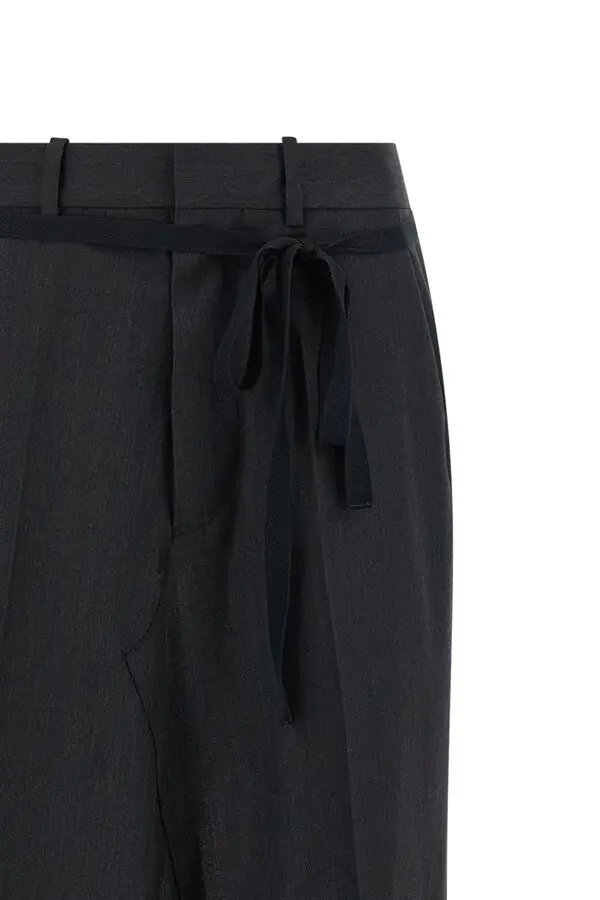 MAISON MARGIELA Raw-cut Wrap Skirt