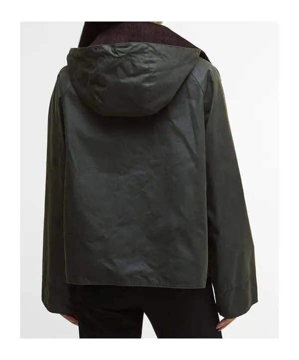 Barbour Hooded Corduroy Collar Jacket