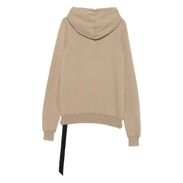 Rick Owens Gimp Zipped Hoodie - Beige