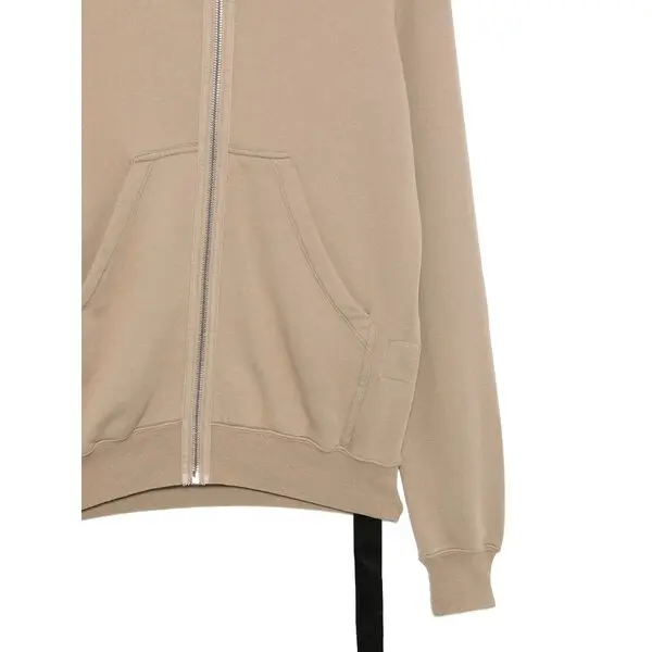 Rick Owens Gimp Zipped Hoodie - Beige