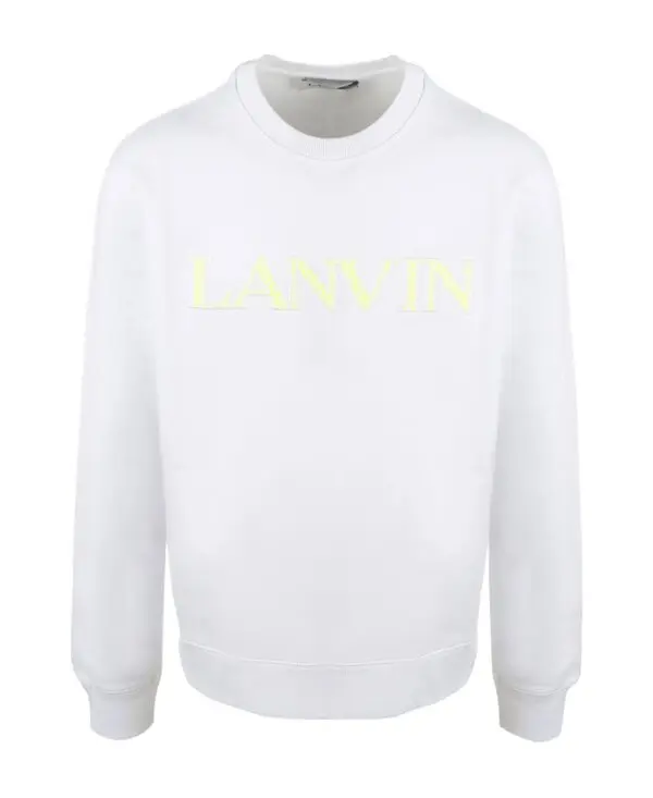 LANVIN Logo Round Neck Sweatshirt