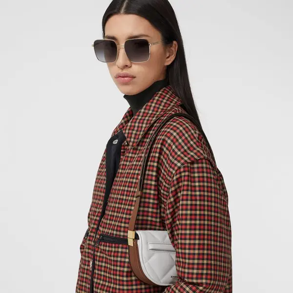 Burberry Mini Olympia Quilted Shoulder Bag