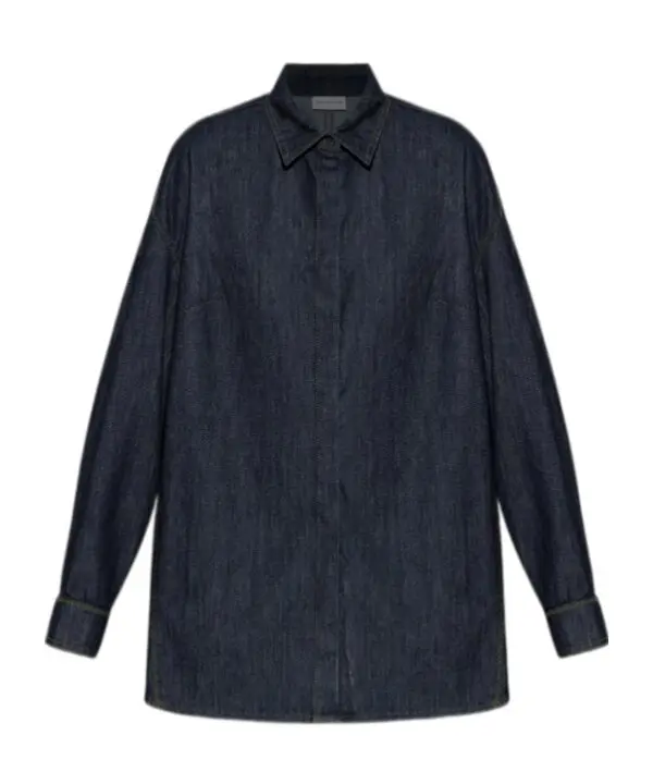Dries Van Noten Long Sleeve Shirt - Black