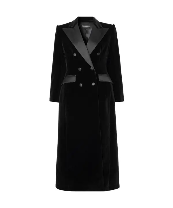 Dolce & Gabbana Double-breasted Long Coat