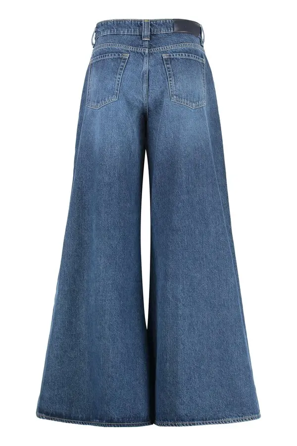7 For All Mankind Willow Wide-leg Jeans - Blue