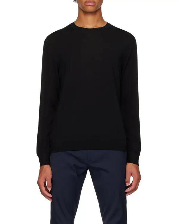 Theory Round-neck Knitted Pullover