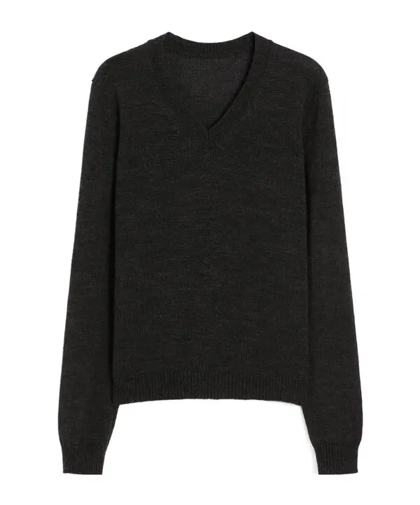 Max Mara V-neck Sweater - Dark Gray