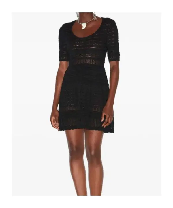 Isabel Marant Étoile Abril Crochet Knit Dress