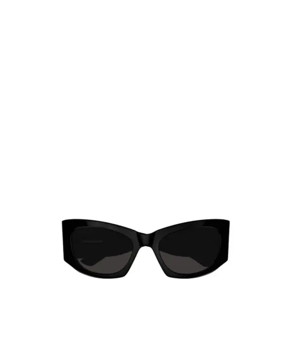 Balenciaga Rectangular Frame Sunglasses - Black