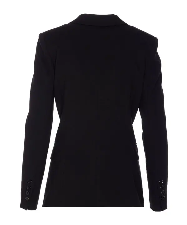 Pinko Single Breasted Tailored Blazer - Black