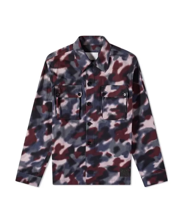 Kenzo Cloud Camouflage Print Casual Jacket