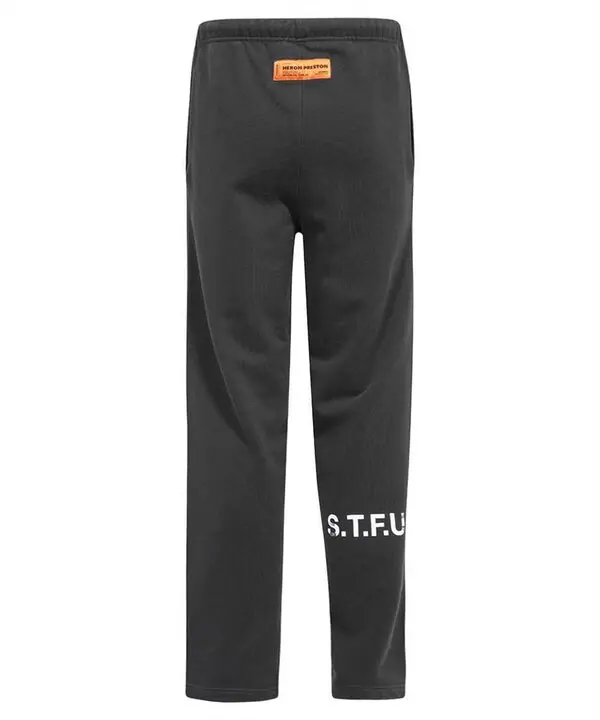 Heron Preston Elasticated Waistband Tapered Leg Pants