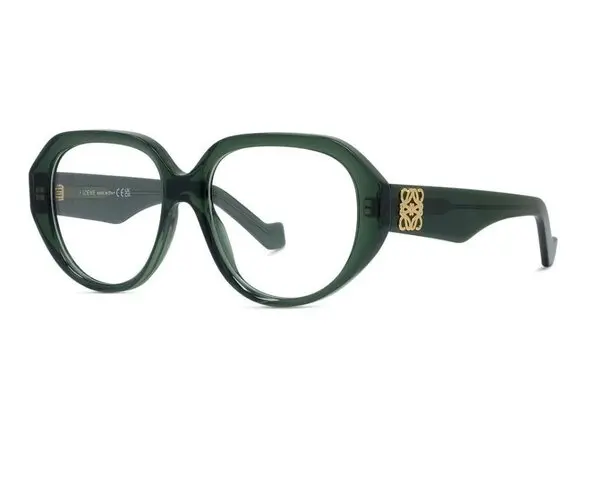 Loewe Oval Frame Glasses - Green