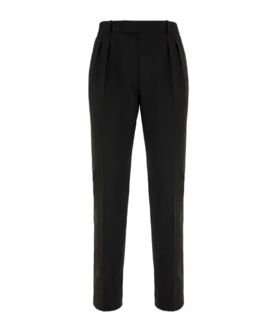 Alexander McQueen Pleated Front Trousers
