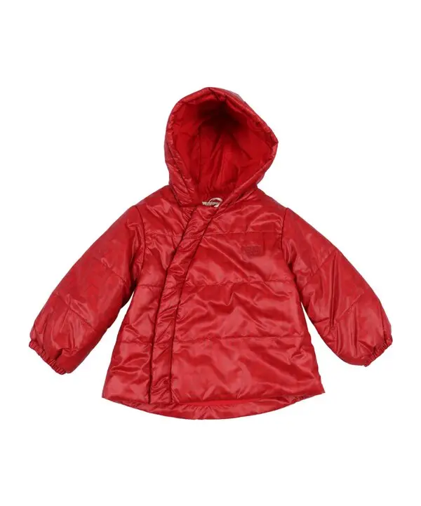 Fendi Ff Logo Padded Jacket With Hood