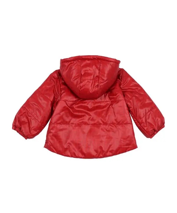 Fendi Ff Logo Padded Jacket With Hood