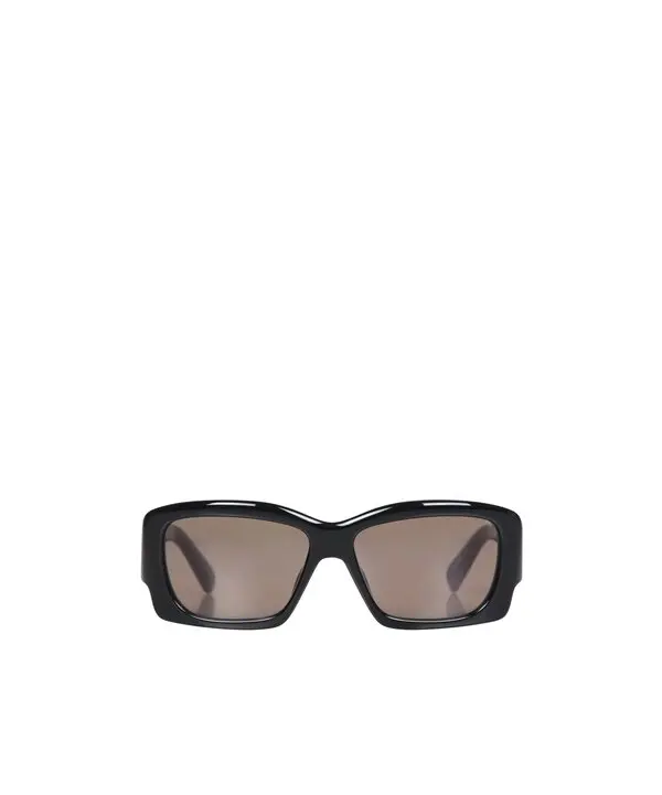 Jacquemus Wide Rectangular Sunglasses - Black