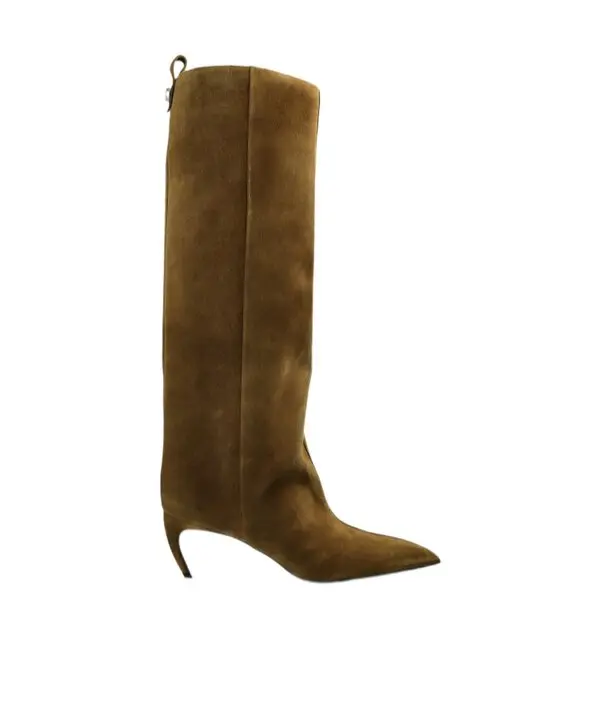 Attico The Lea Boots - Green
